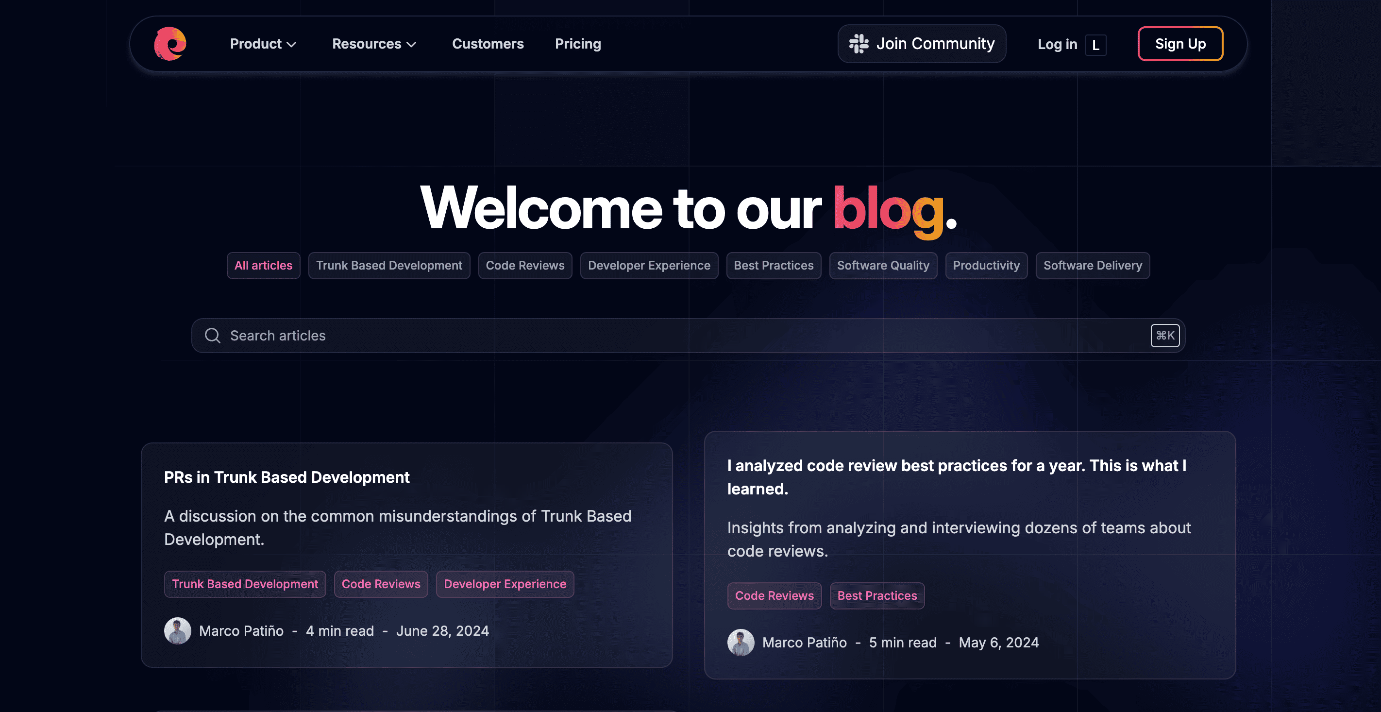 Blog | The TRUCE framework for software quality.